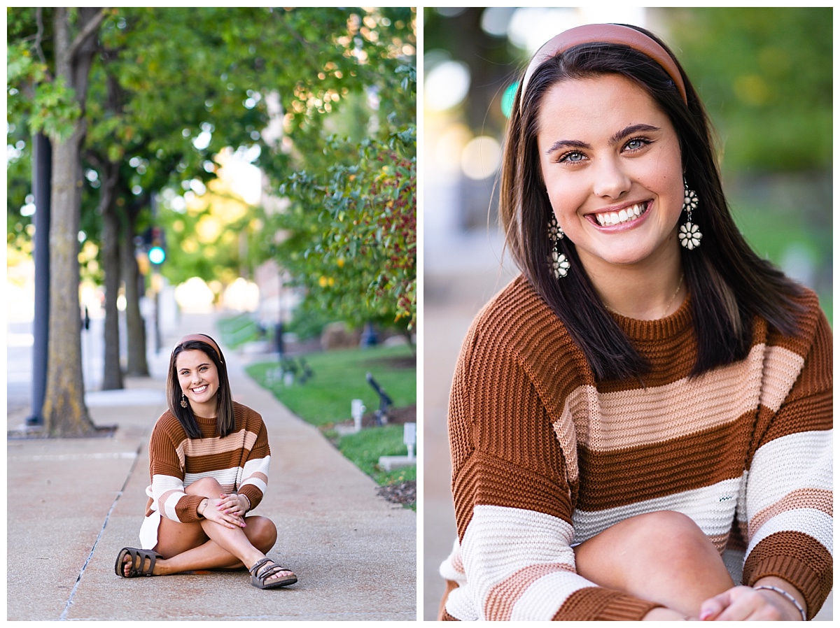 Audrey | A Fall Senior Session at Stephens College Equestrian Center ...
