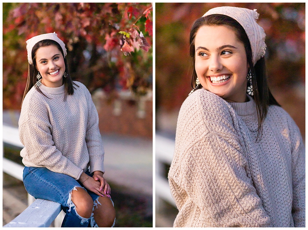 Audrey | A Fall Senior Session at Stephens College Equestrian Center ...