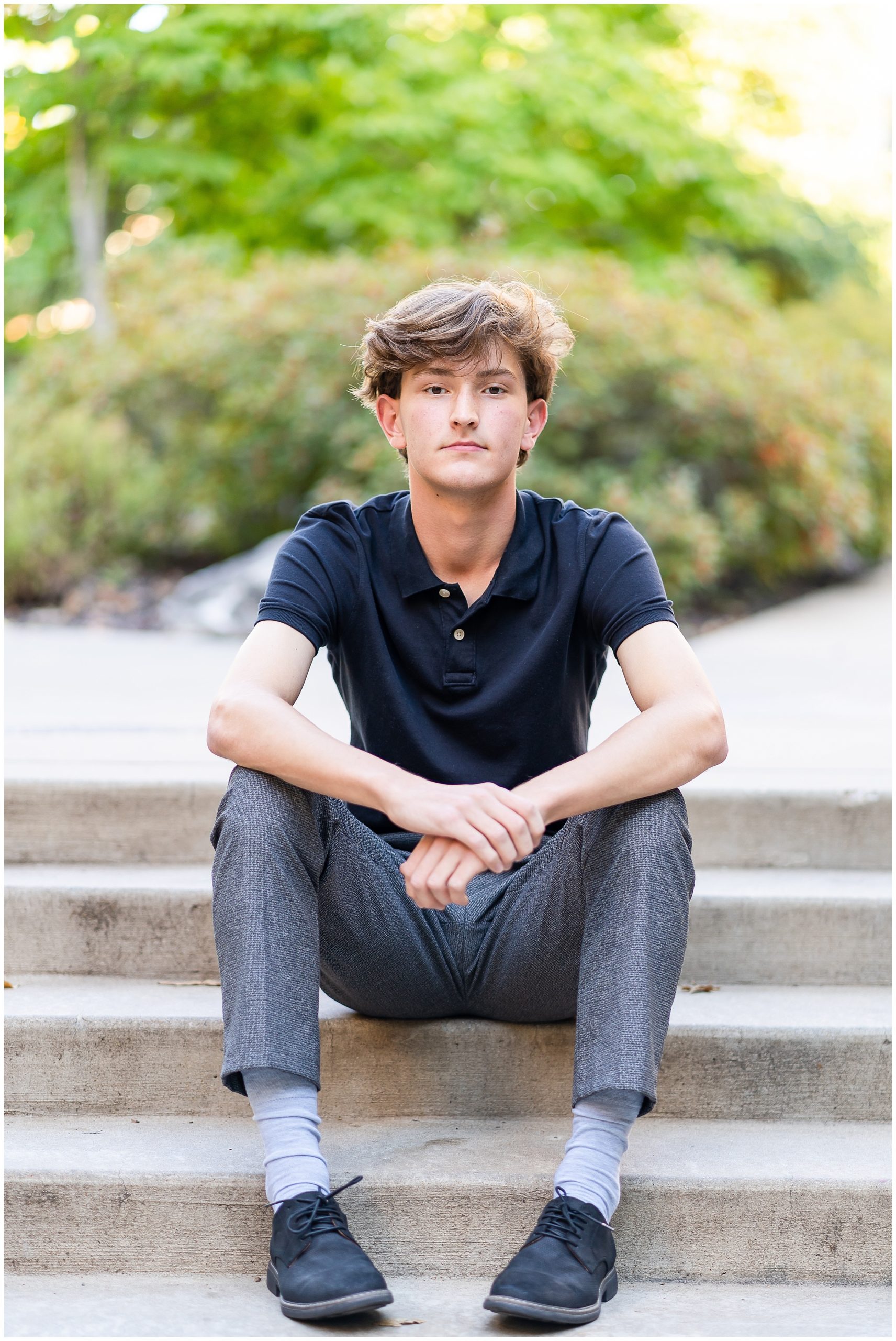 Logan Sumner | Stephens Lake Park Senior Session | Hannah Carr ...