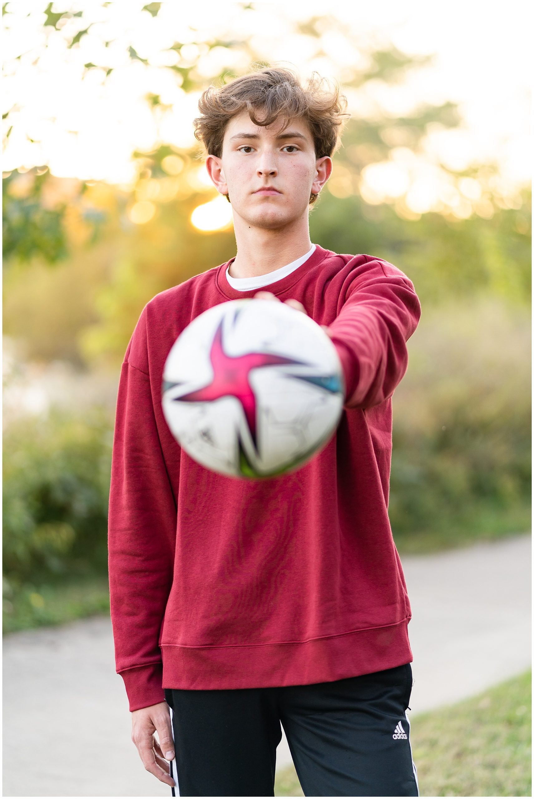 Logan Sumner | Stephens Lake Park Senior Session | Hannah Carr ...